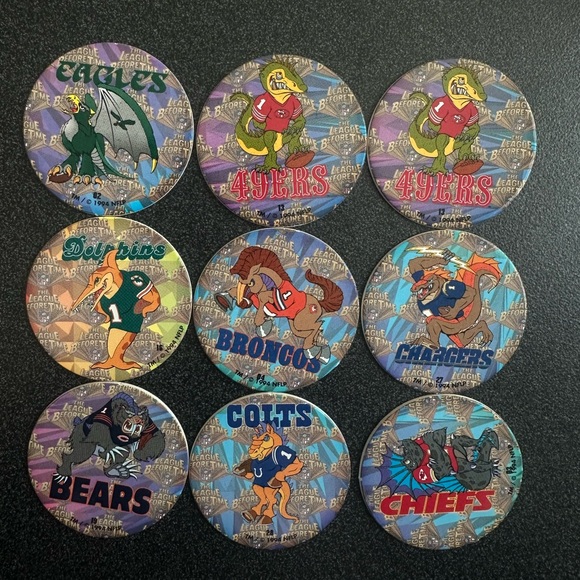 Toys | Vintage 1994 Nfl Licensed The League Before Time Street Caps ...